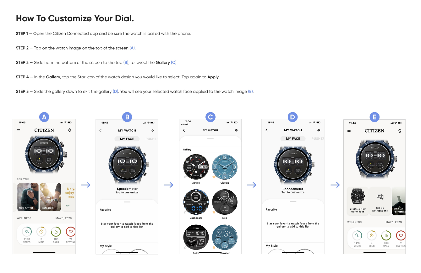 How do I set-up my CZ Smart Gen 2 touchscreen smartwatch? – Citizen ...